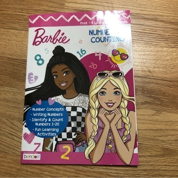 Barbie | Other | Barbie Numbers Counting Prek To Kindergarten Leaning ...